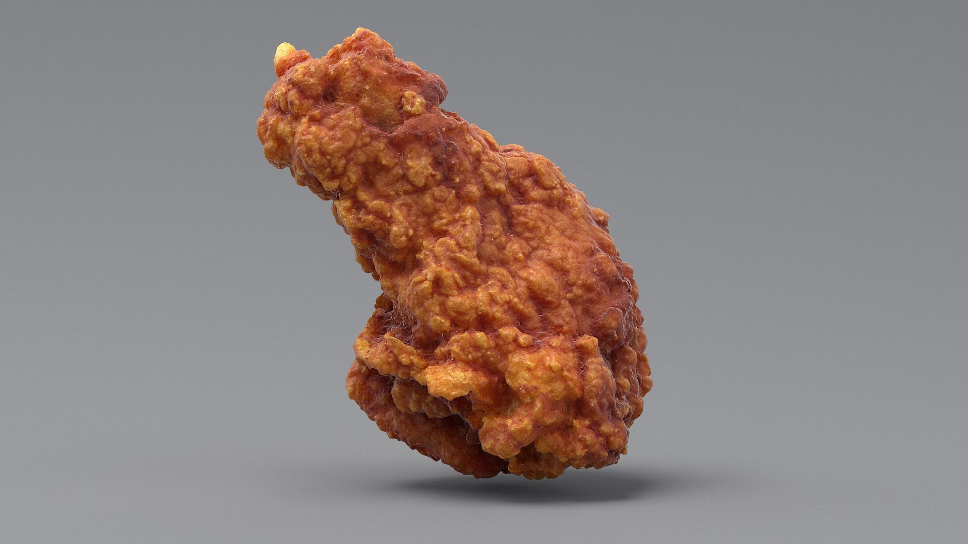 3D model Realistic Chicken Fry 1 - TurboSquid 1771756