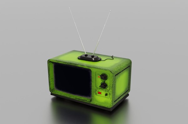 Retro Tv Blender Models for Download | TurboSquid