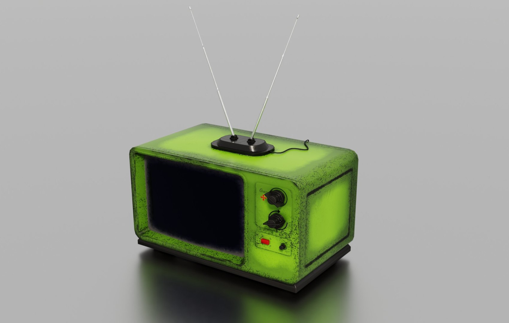 3D Old TV - TurboSquid 1780487