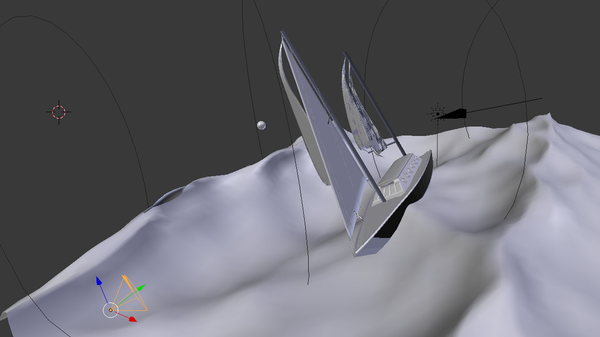 3D Sea Sails Model - TurboSquid 1347189