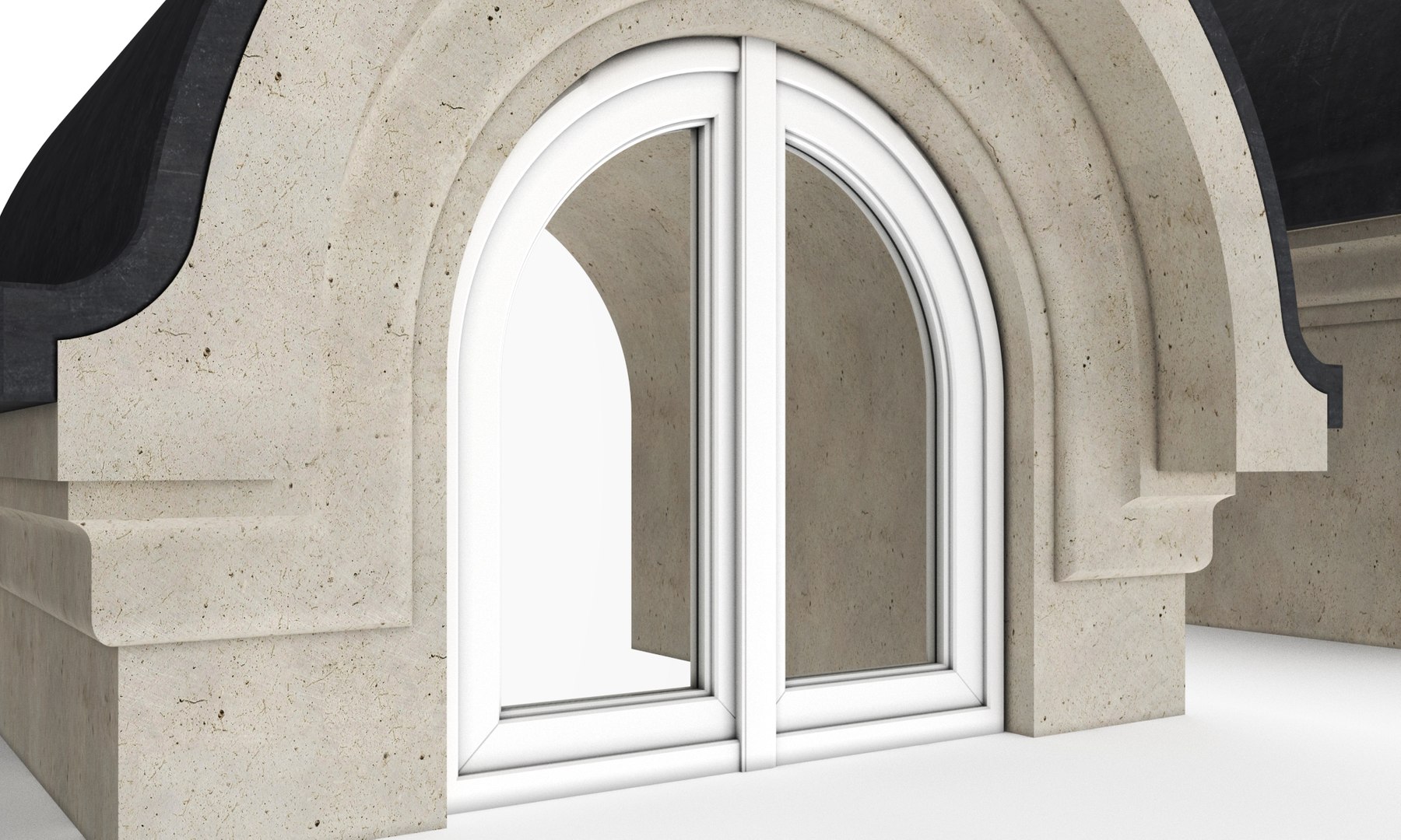 3D model classic radial windows - TurboSquid 1521122