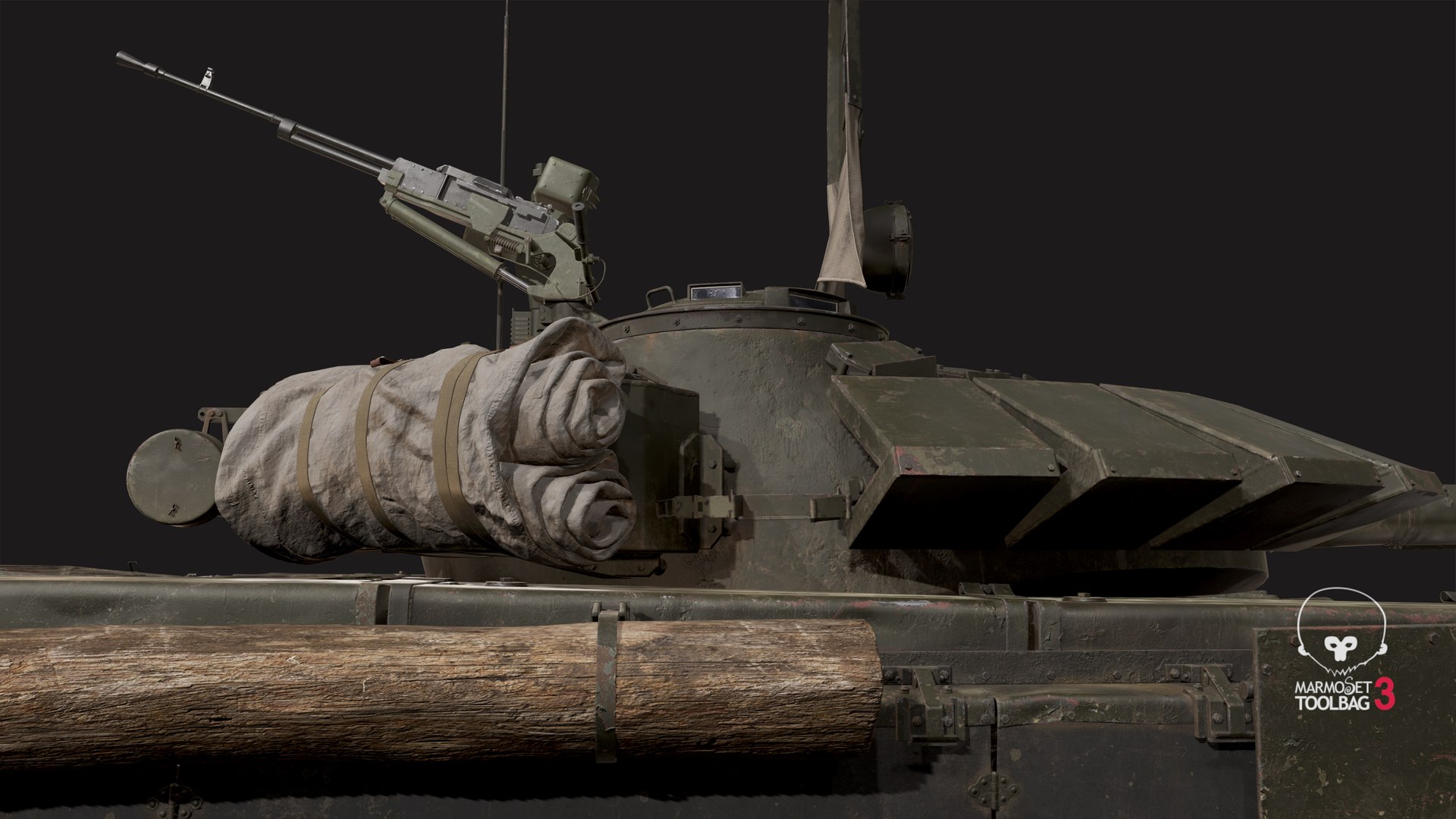 3D T-72 B3 PRB Dirt Realistic Main Battle Tank model - TurboSquid 1998487