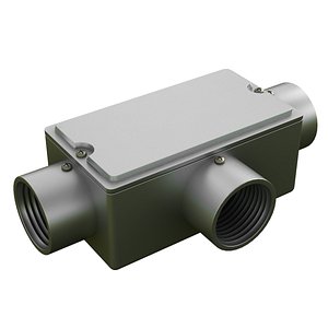 3d Model Small Electrical Junction Box
