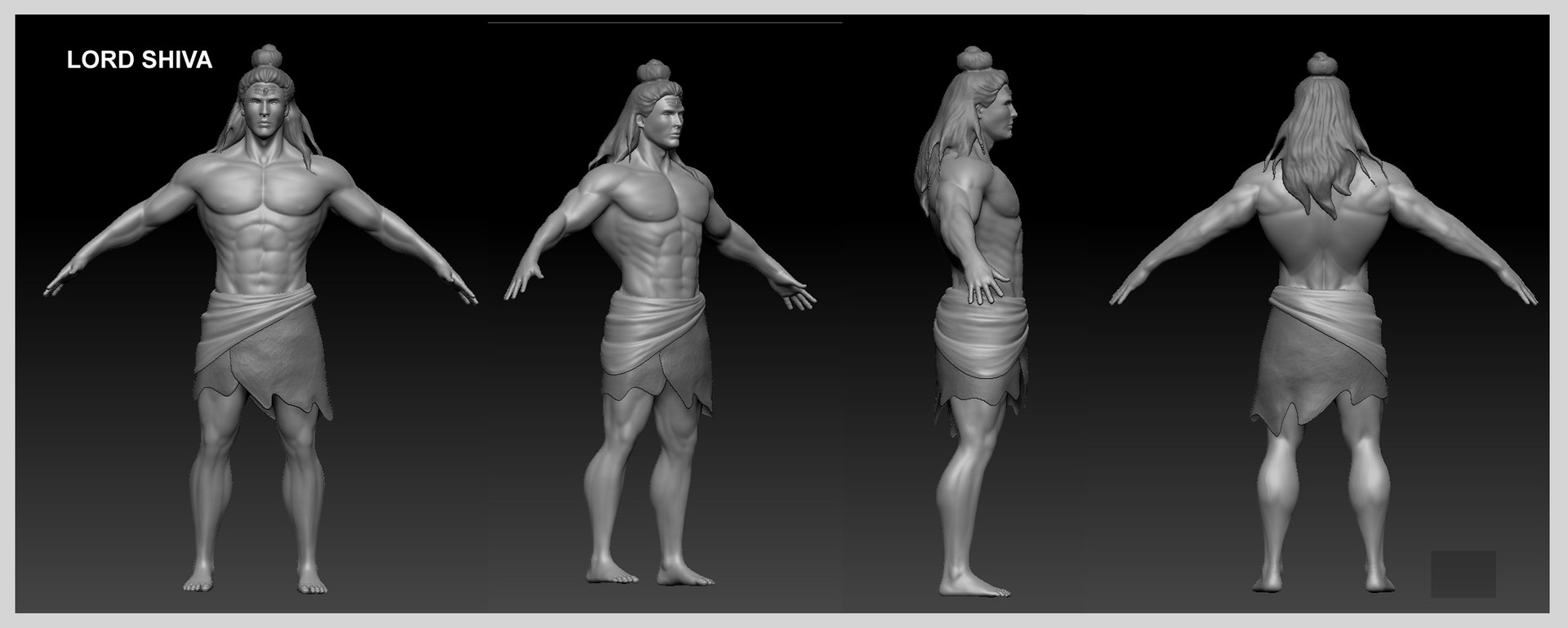 3D Lord Shiva Model - TurboSquid 1400707