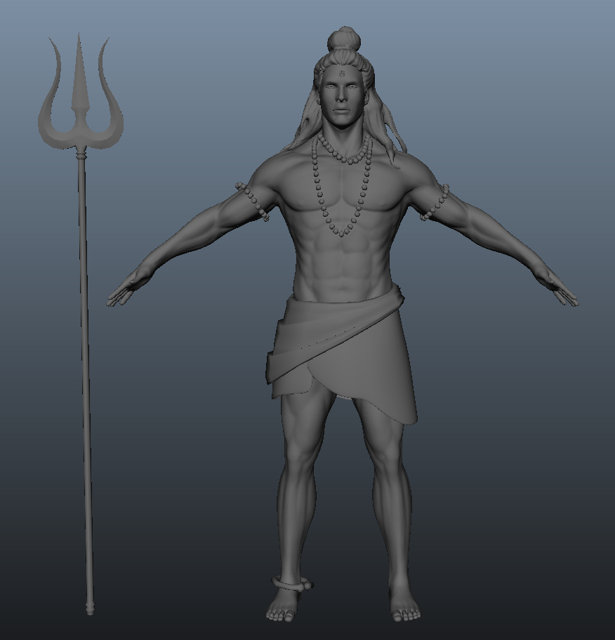 3D lord shiva model - TurboSquid 1400707