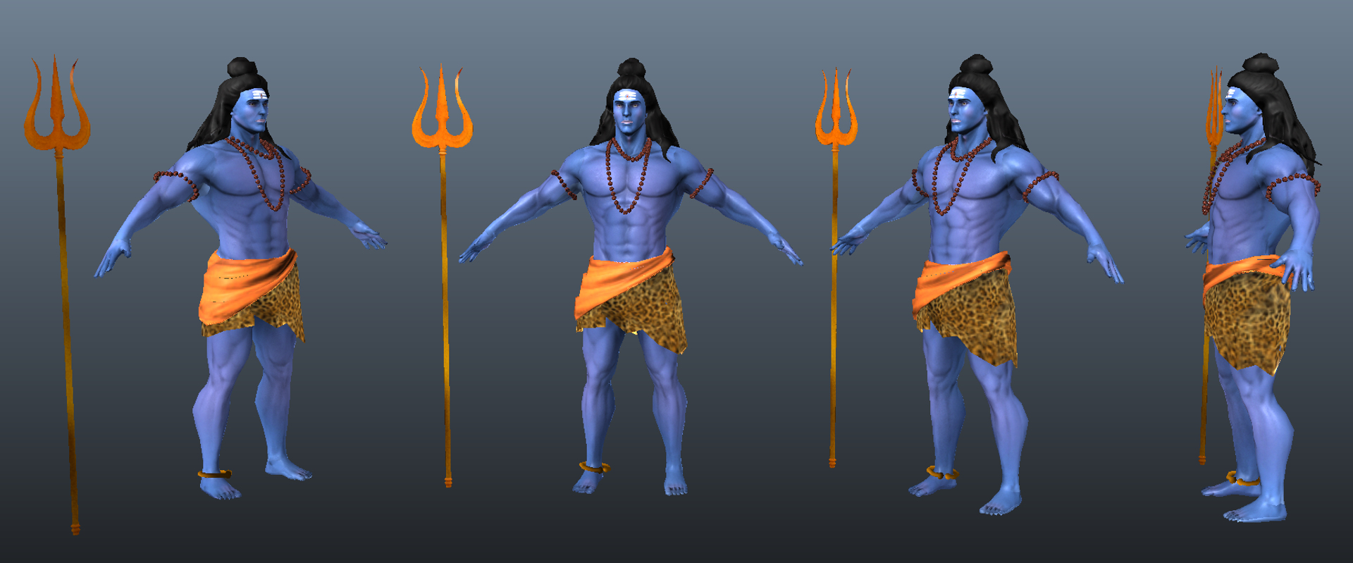 3D lord shiva model - TurboSquid 1400707