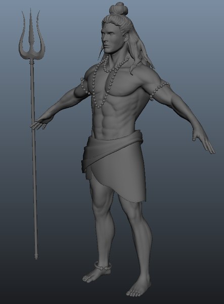 3D lord shiva model - TurboSquid 1400707