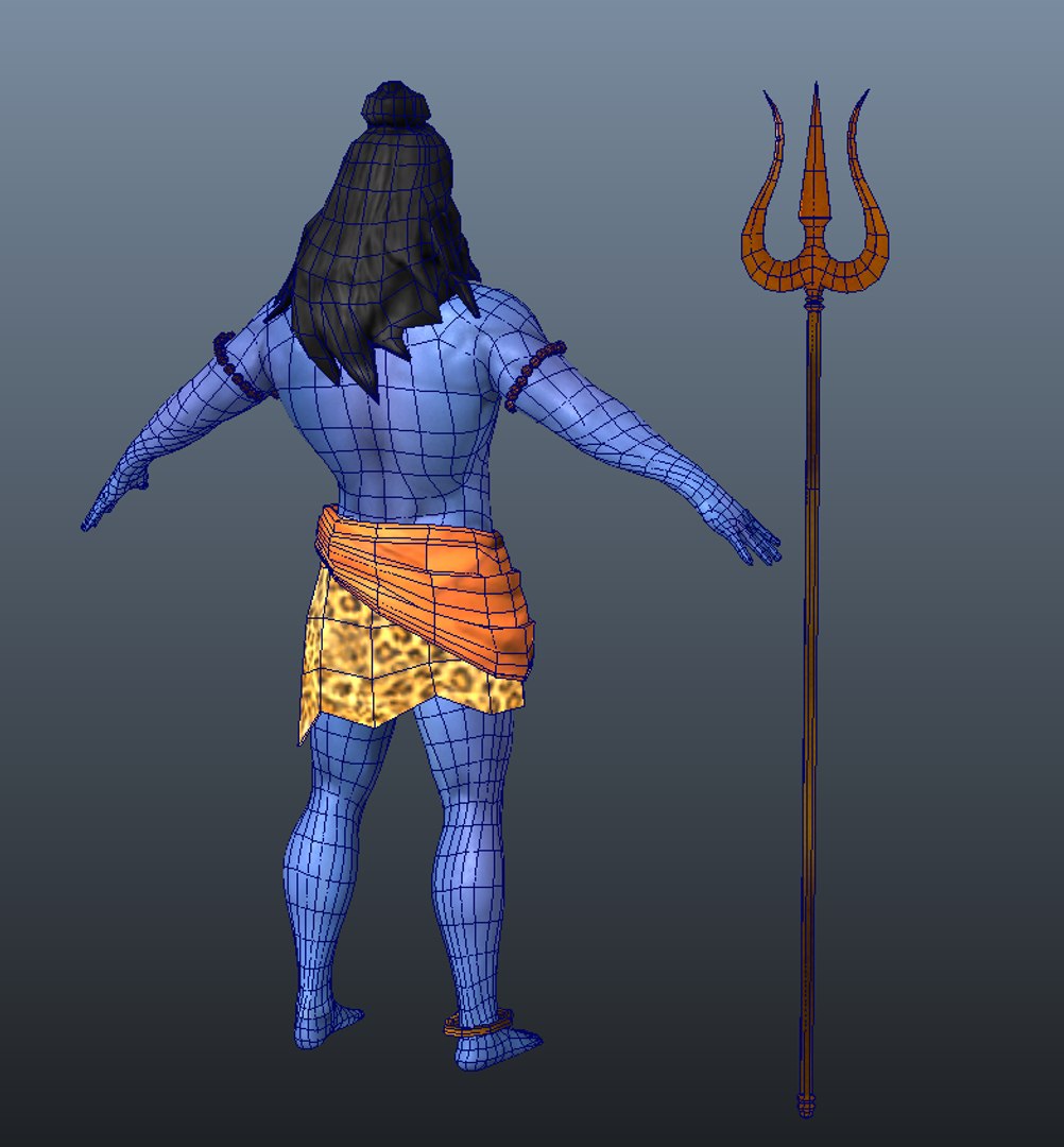 3D Lord Shiva Model - TurboSquid 1400707