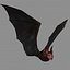 3d Vampire Bat Fly Animation
