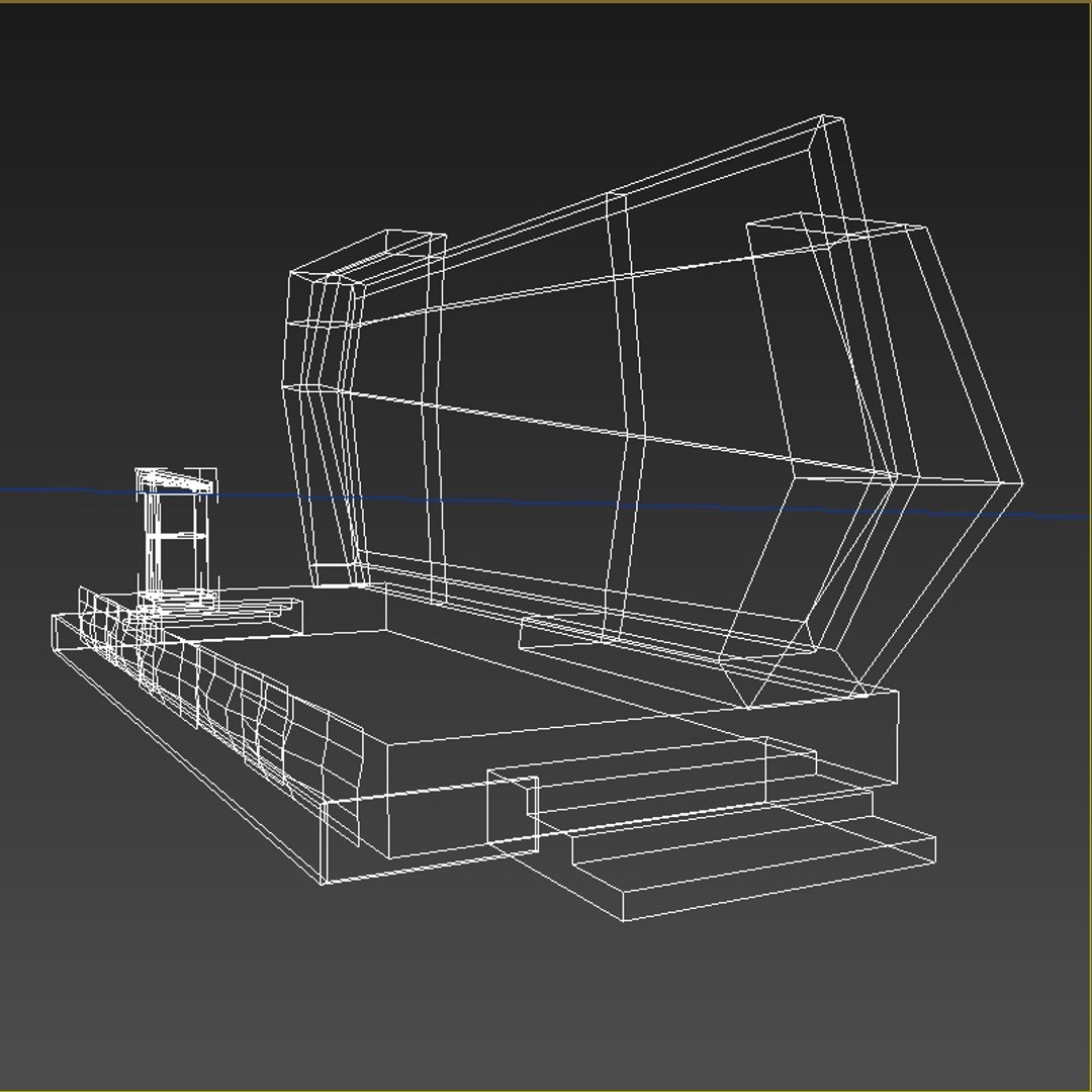 3D stage backdrop - TurboSquid 1442100