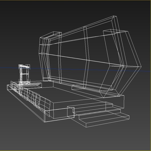 3D stage backdrop - TurboSquid 1442100