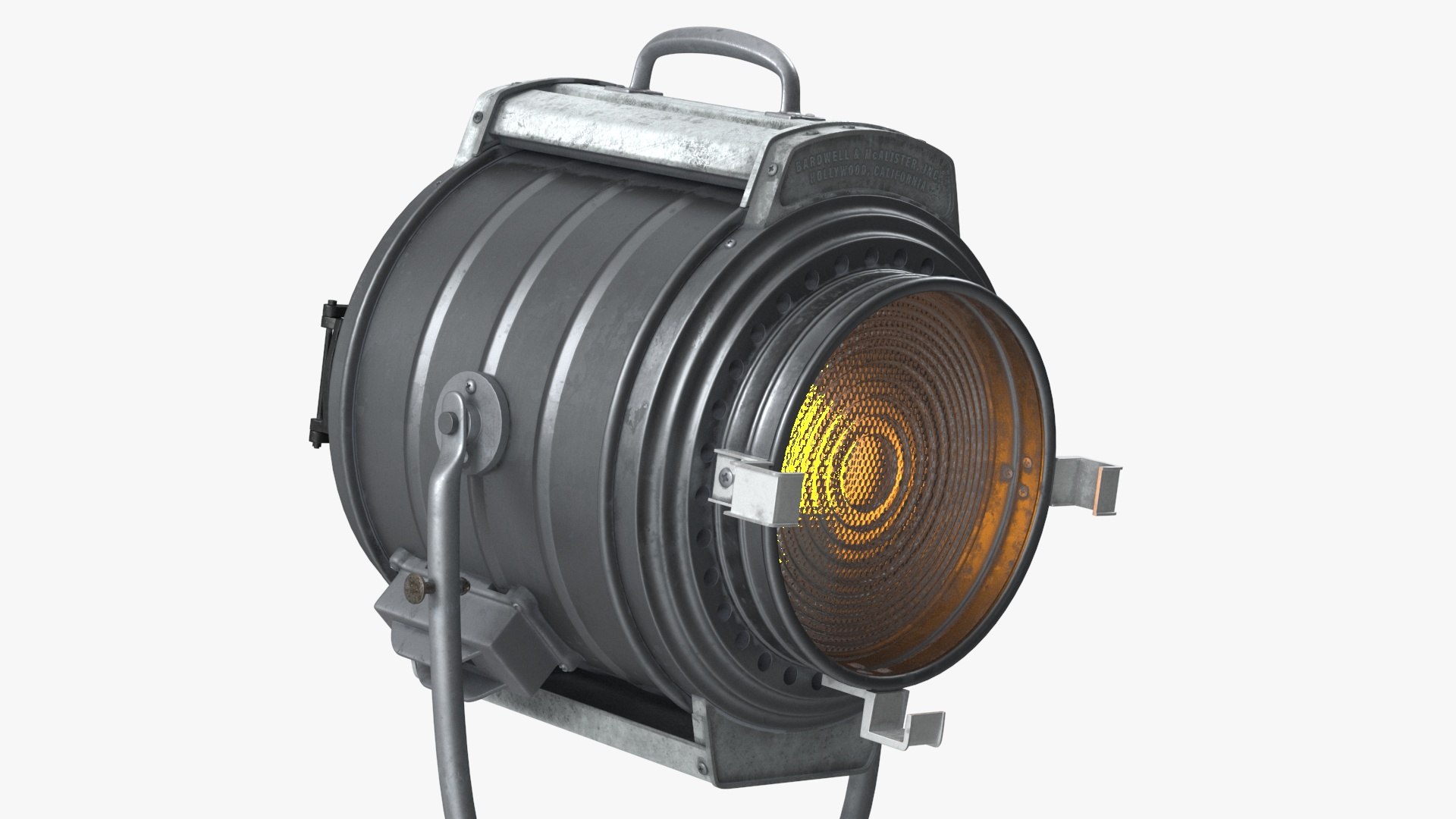 Bardwell And McAlister 1930s Hollywood Movie Light Is On 3D Model ...