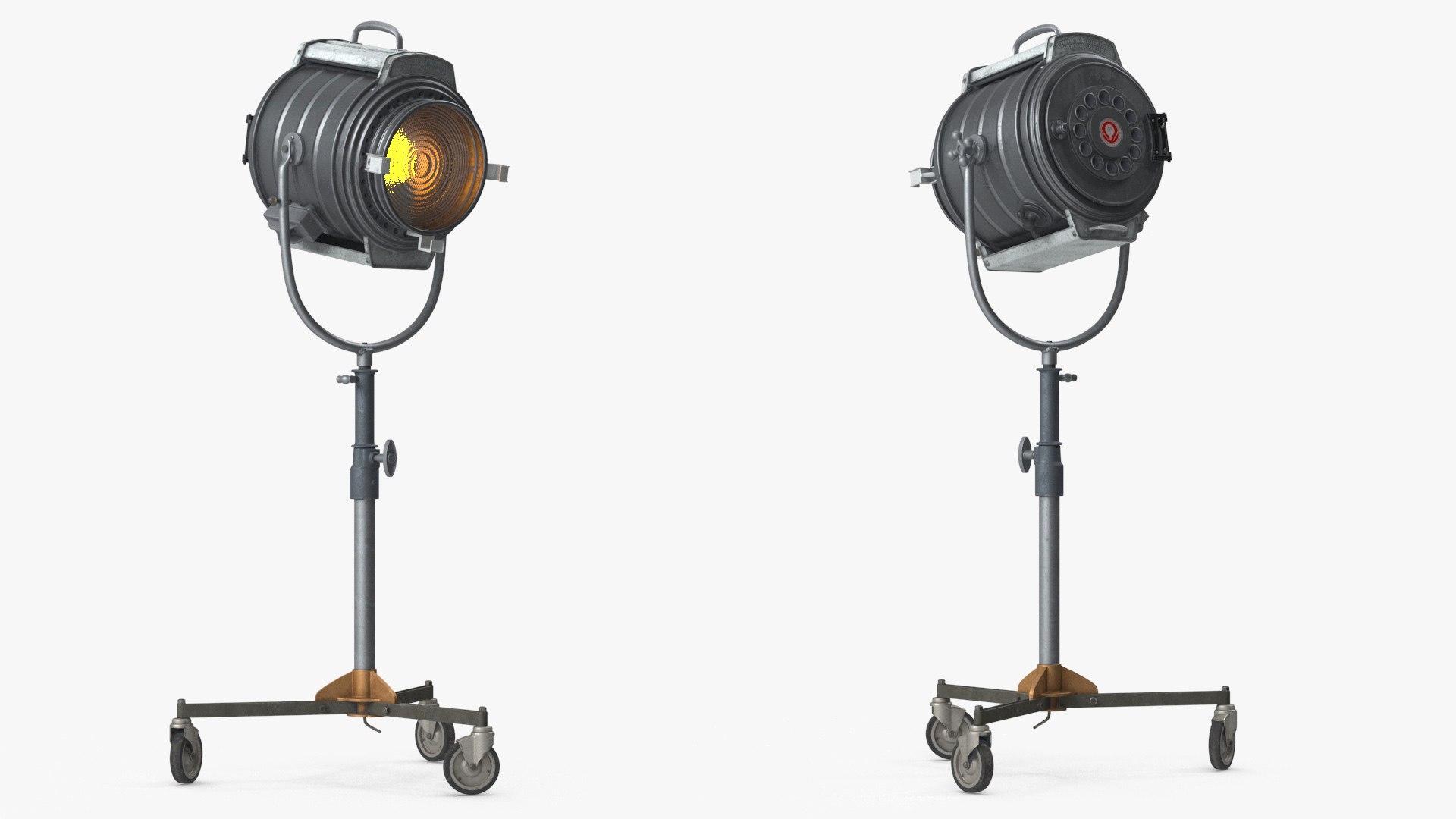 Bardwell And McAlister 1930s Hollywood Movie Light Is On 3D Model ...