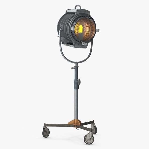 modelo 3d La luz de la película de Hollywood de los años 30 de Bardwell ...