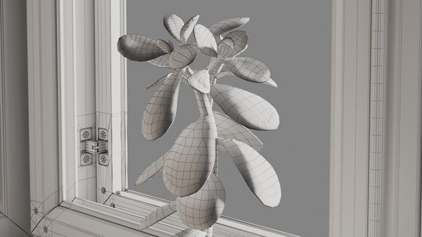 3D model Money Tree with Windows - Different Colors - TurboSquid 1735971