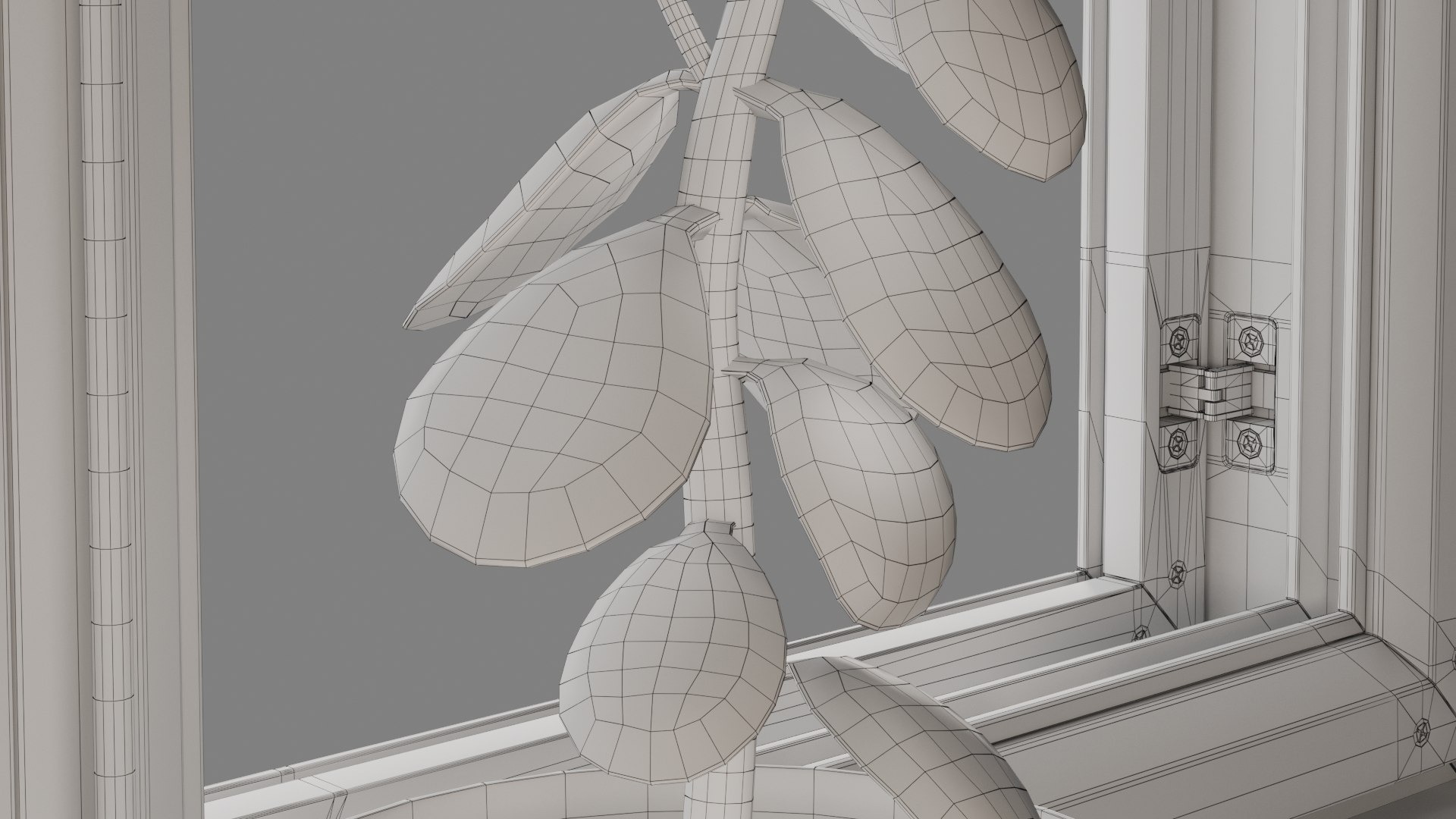 3D Model Money Tree With Windows - Different Colors - TurboSquid 1735971