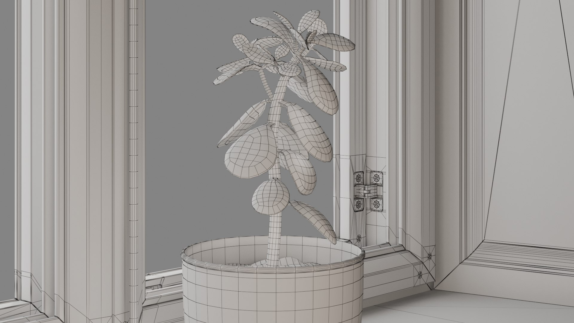 3D Model Money Tree With Windows - Different Colors - TurboSquid 1735971