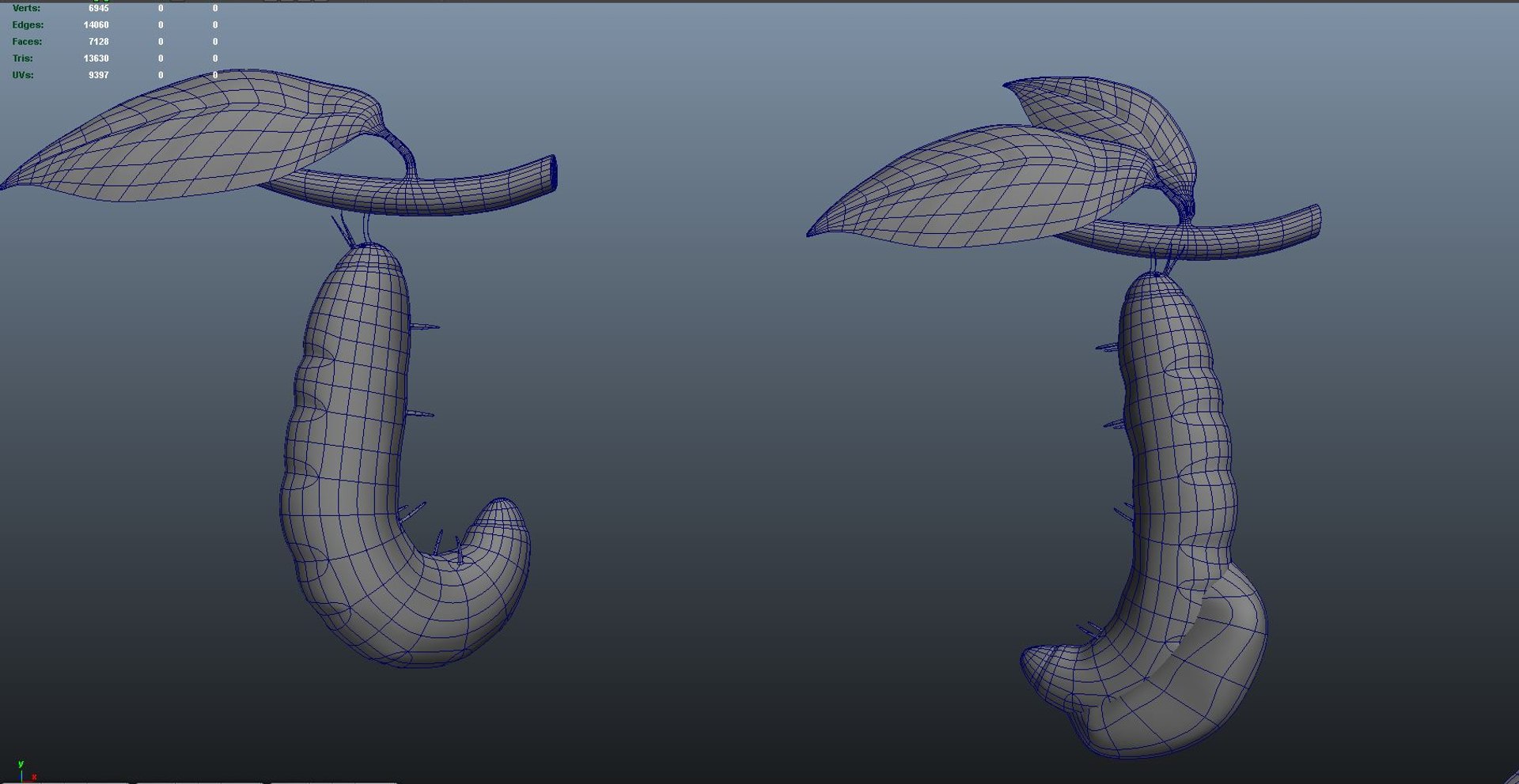 Butterfly Life Cycle Anatomy 3D - TurboSquid 1826646