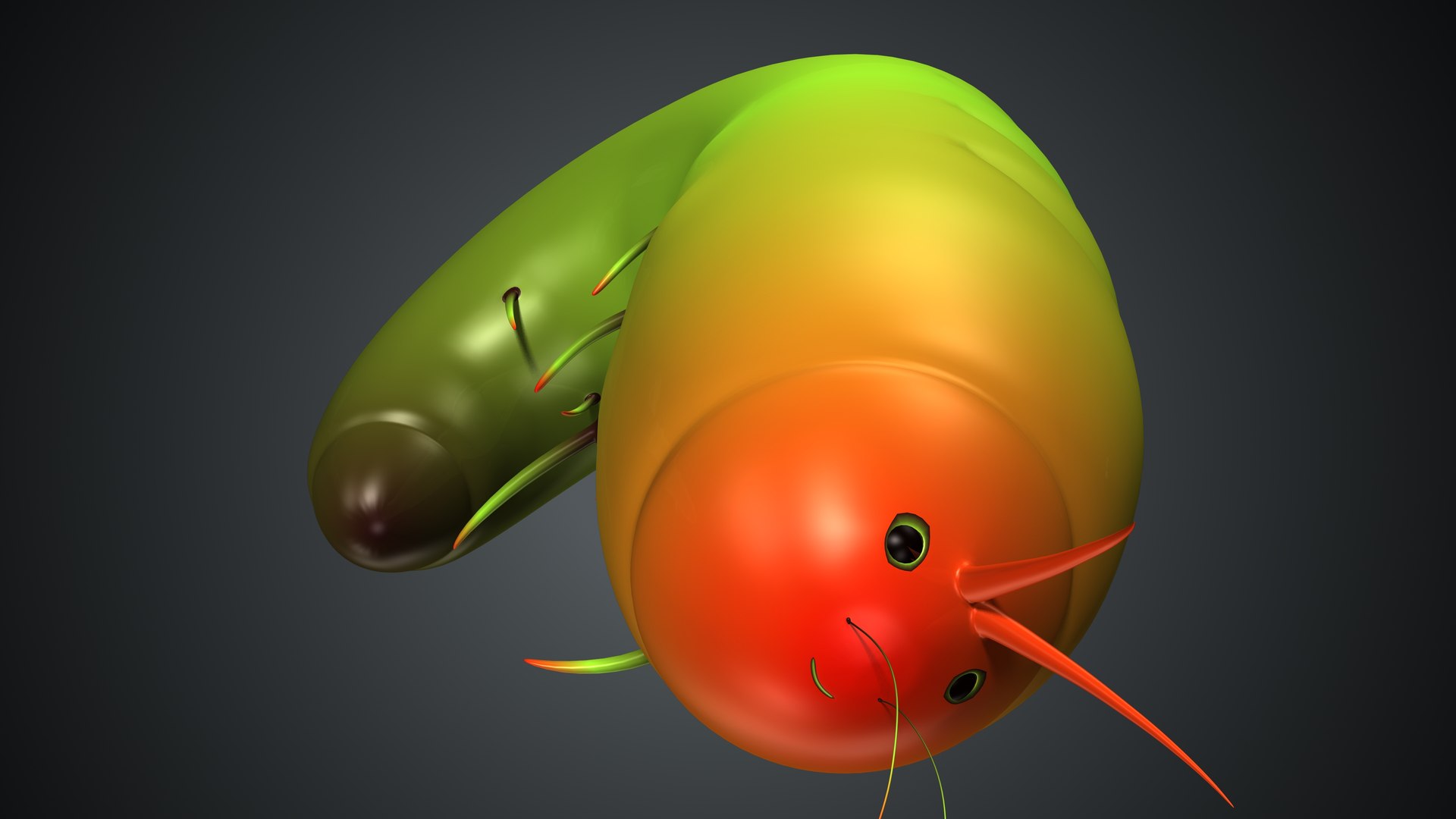 Butterfly Life Cycle Anatomy 3D - TurboSquid 1826646