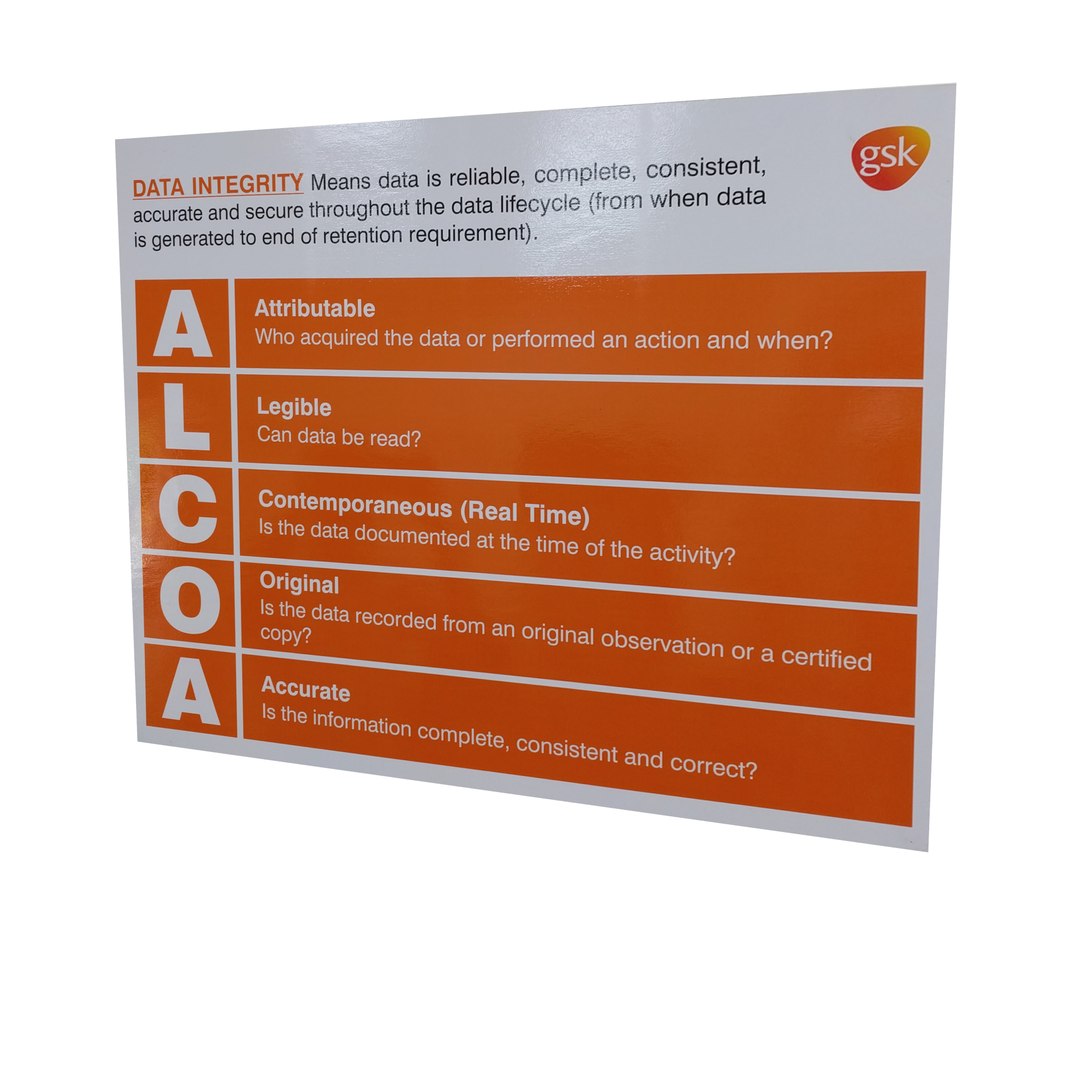 3D Data Integrity Poster model - TurboSquid 2172740