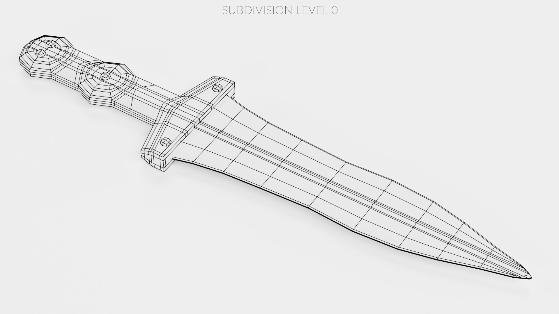 Roman Dagger 3D Model - TurboSquid 1883302