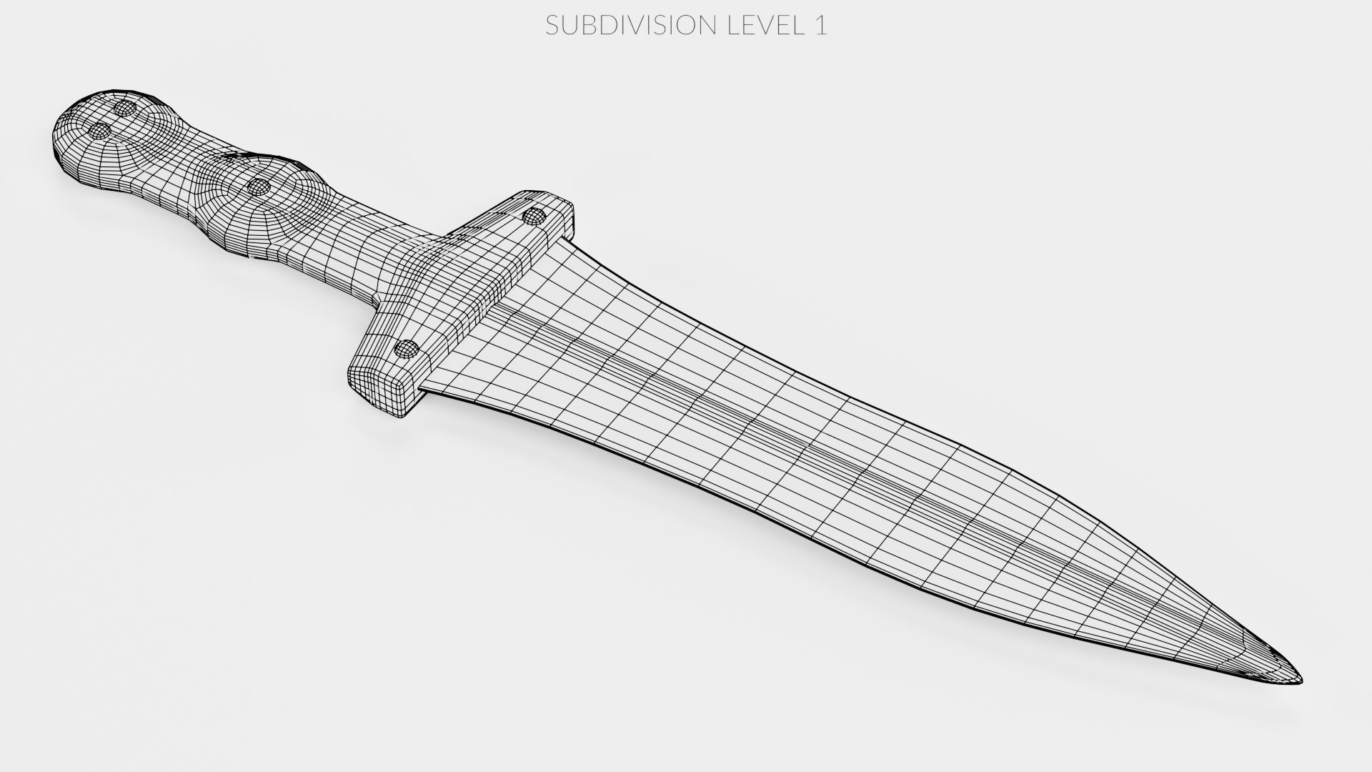 Roman Dagger 3D Model - TurboSquid 1883302