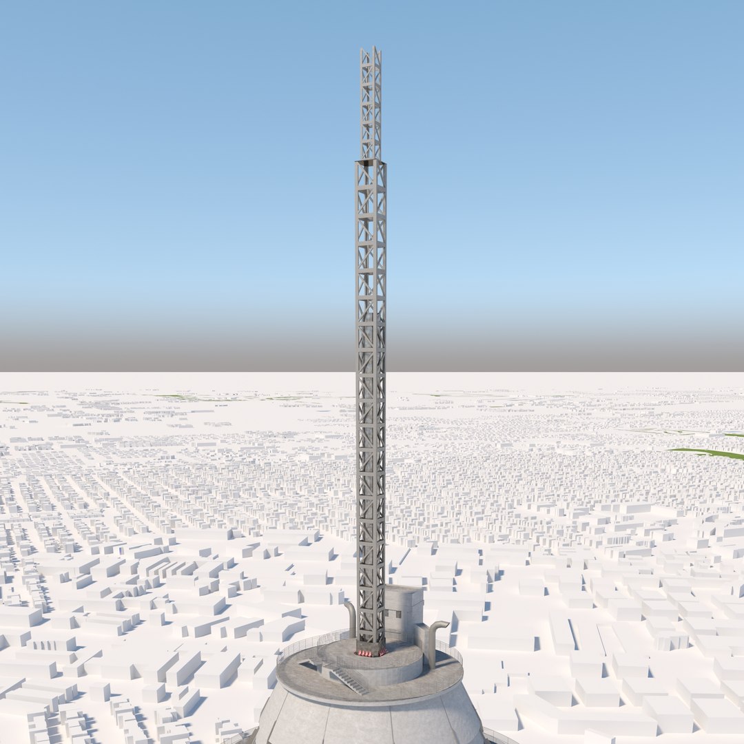 3D Stratosphere tower and environment - TurboSquid 1795554
