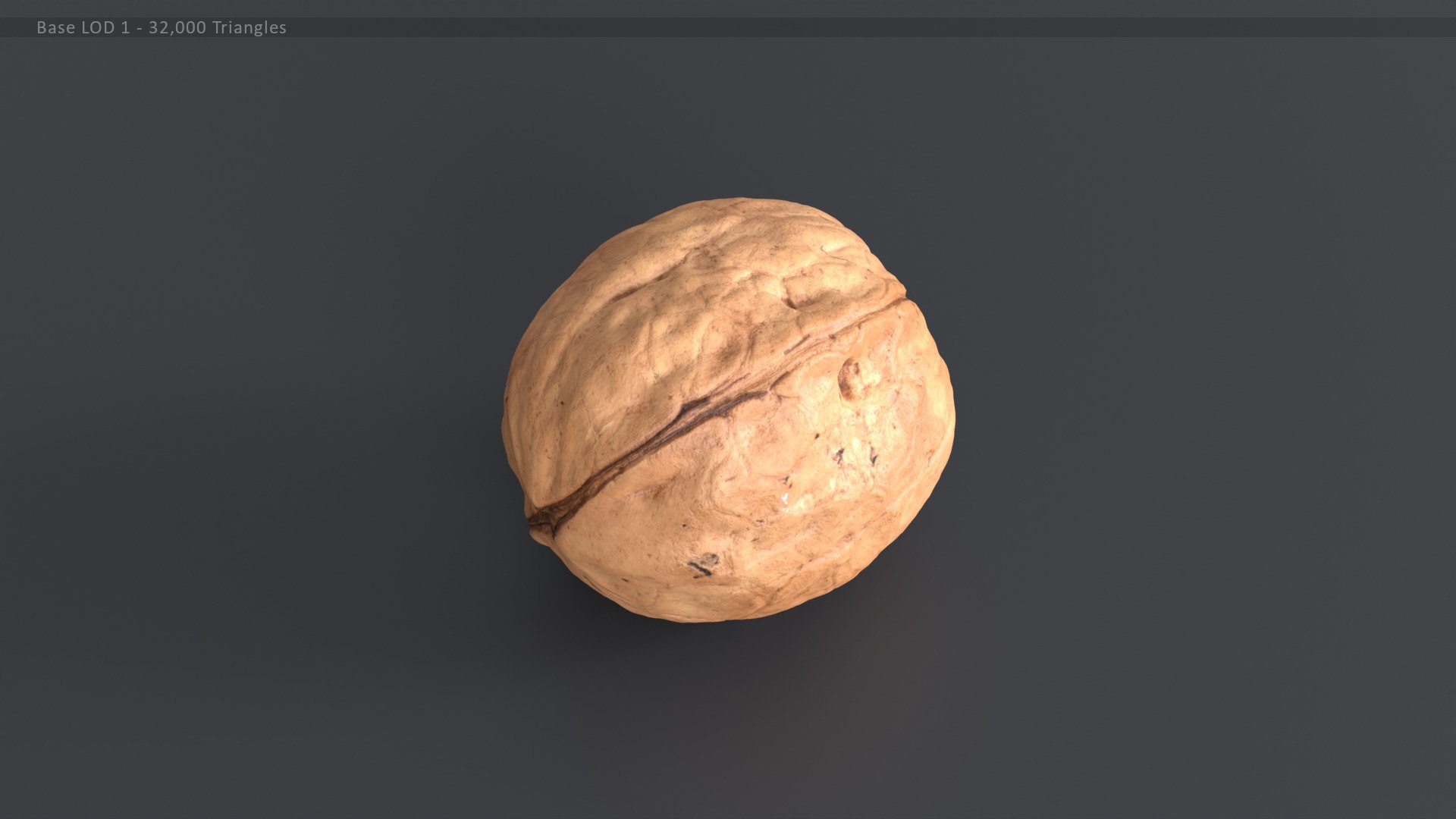 3D Walnut Unshelled 2 - TurboSquid 1954027