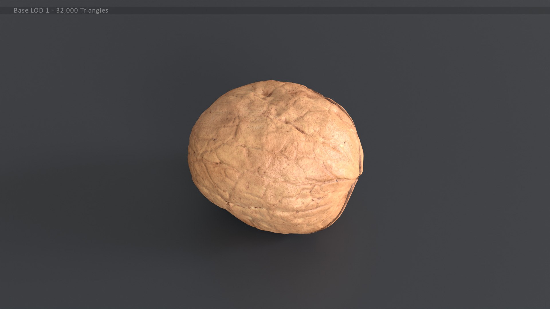 3D Walnut Unshelled 2 - TurboSquid 1954027