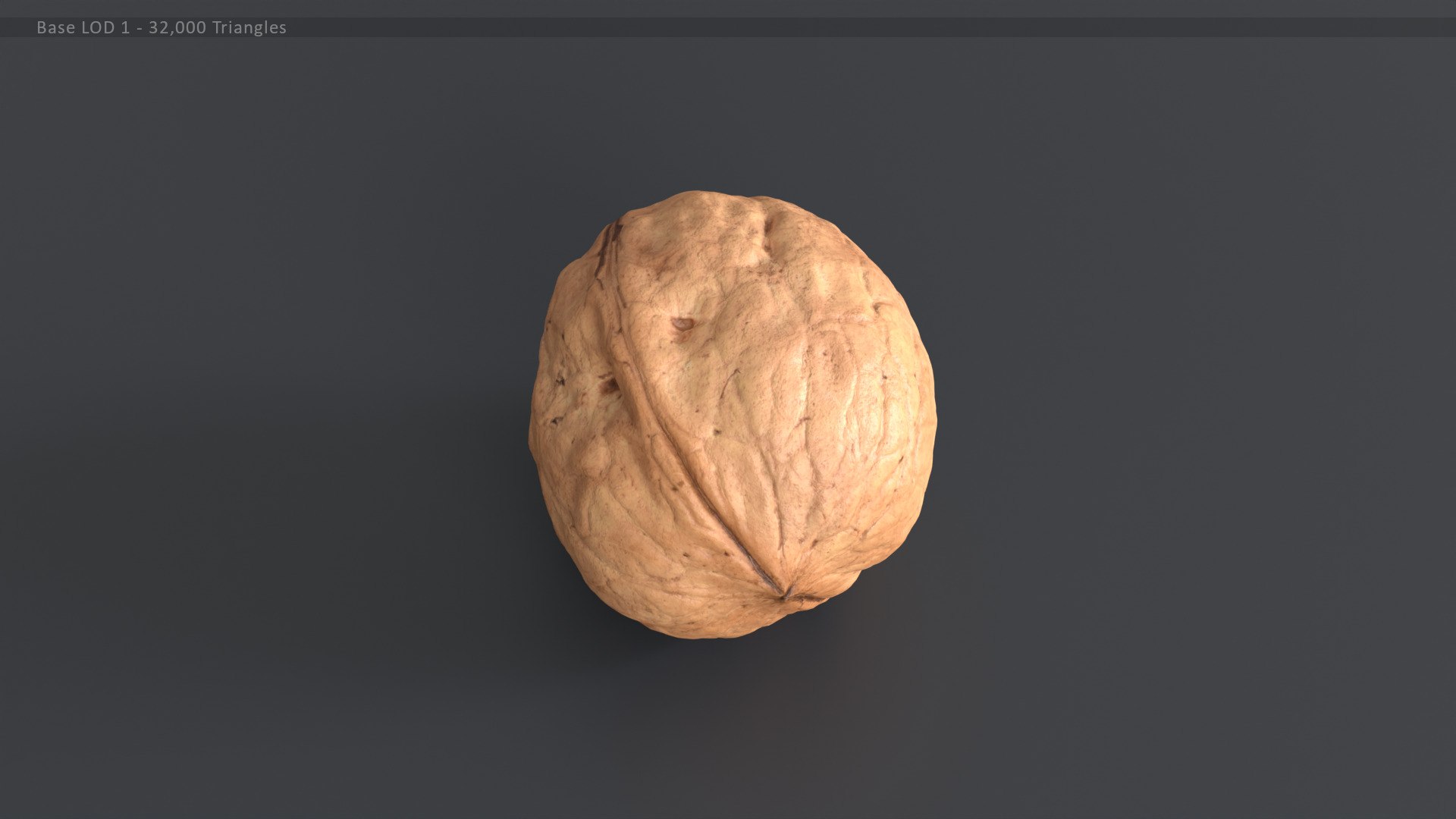 3D Walnut Unshelled 2 - TurboSquid 1954027