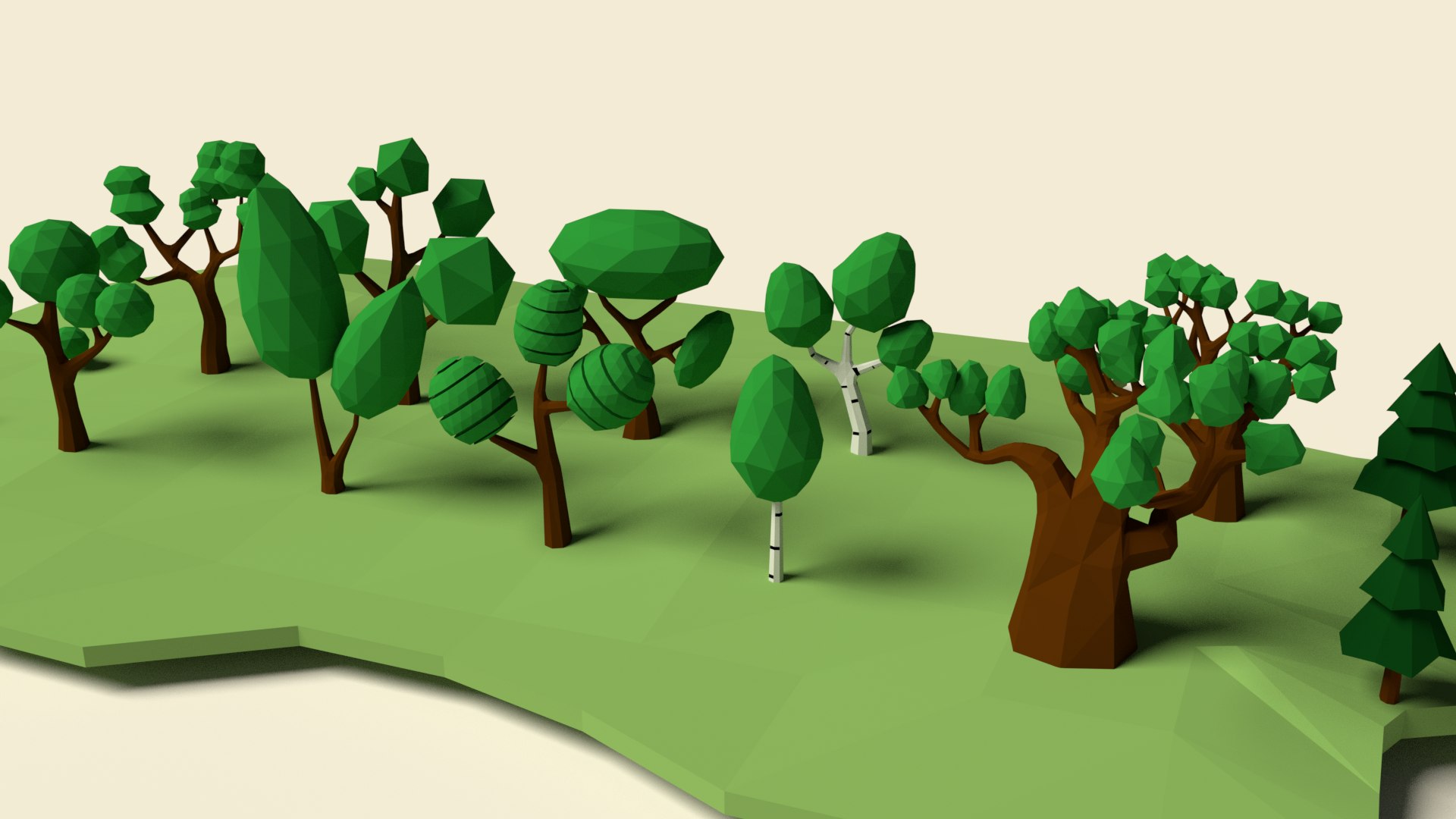 3D model tree pack - TurboSquid 1241480