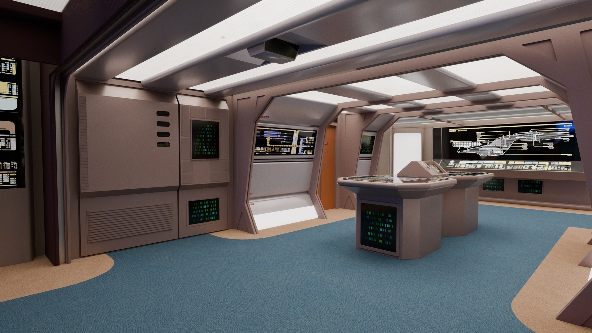 3D Enterprise D Engineering Model - TurboSquid 2296641