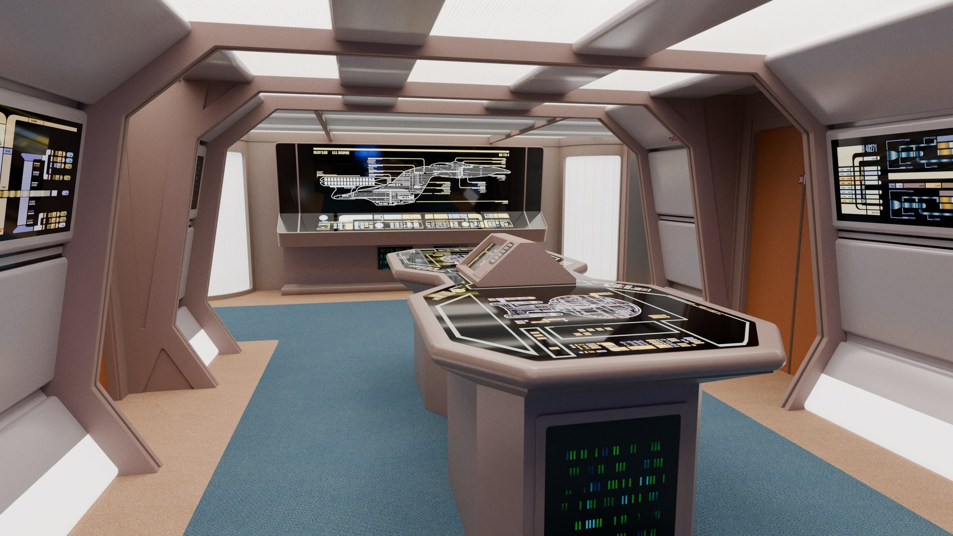 3D Enterprise D Engineering Model - TurboSquid 2296641