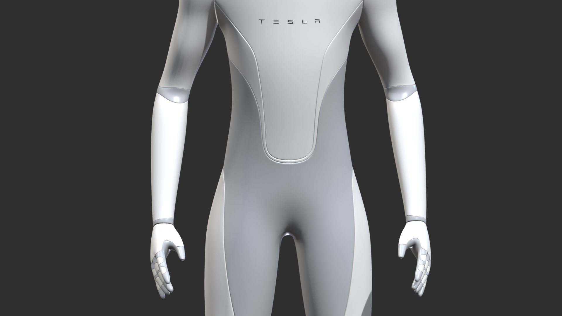 Tesla Optimus PBR Realistic 3D Model - TurboSquid 1974305