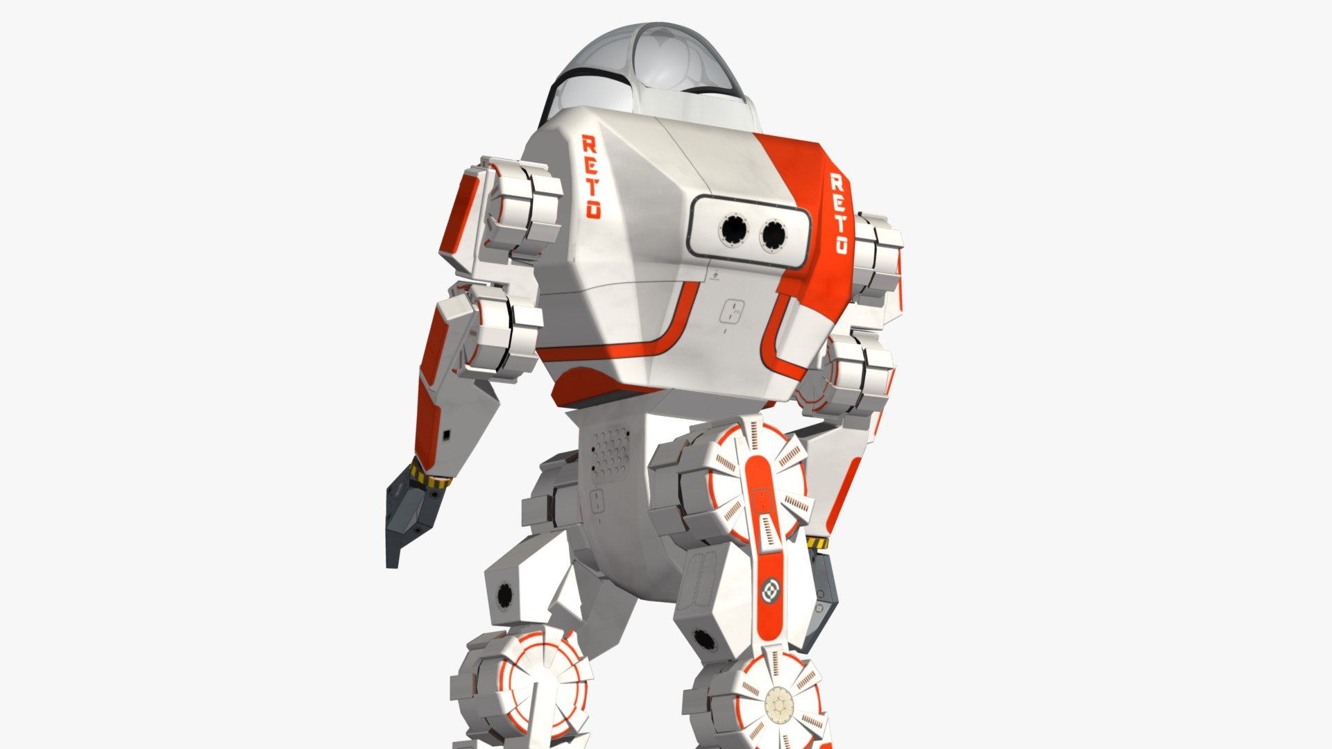 Manned Exploration Robot 3D Model - TurboSquid 1917148