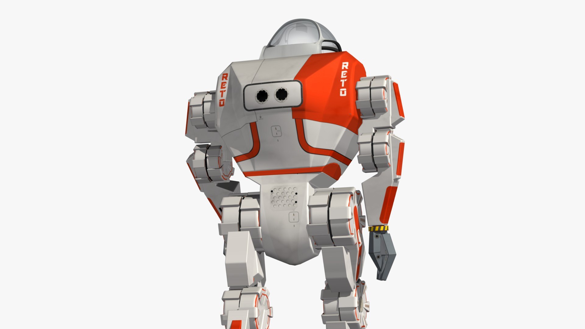 Manned Exploration Robot 3D Model - TurboSquid 1917148