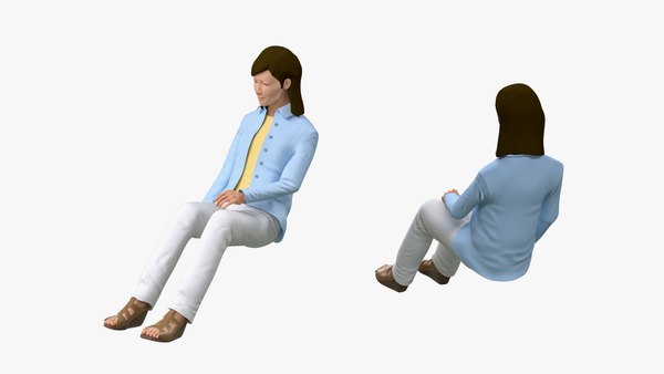 track driver man driving 3d model