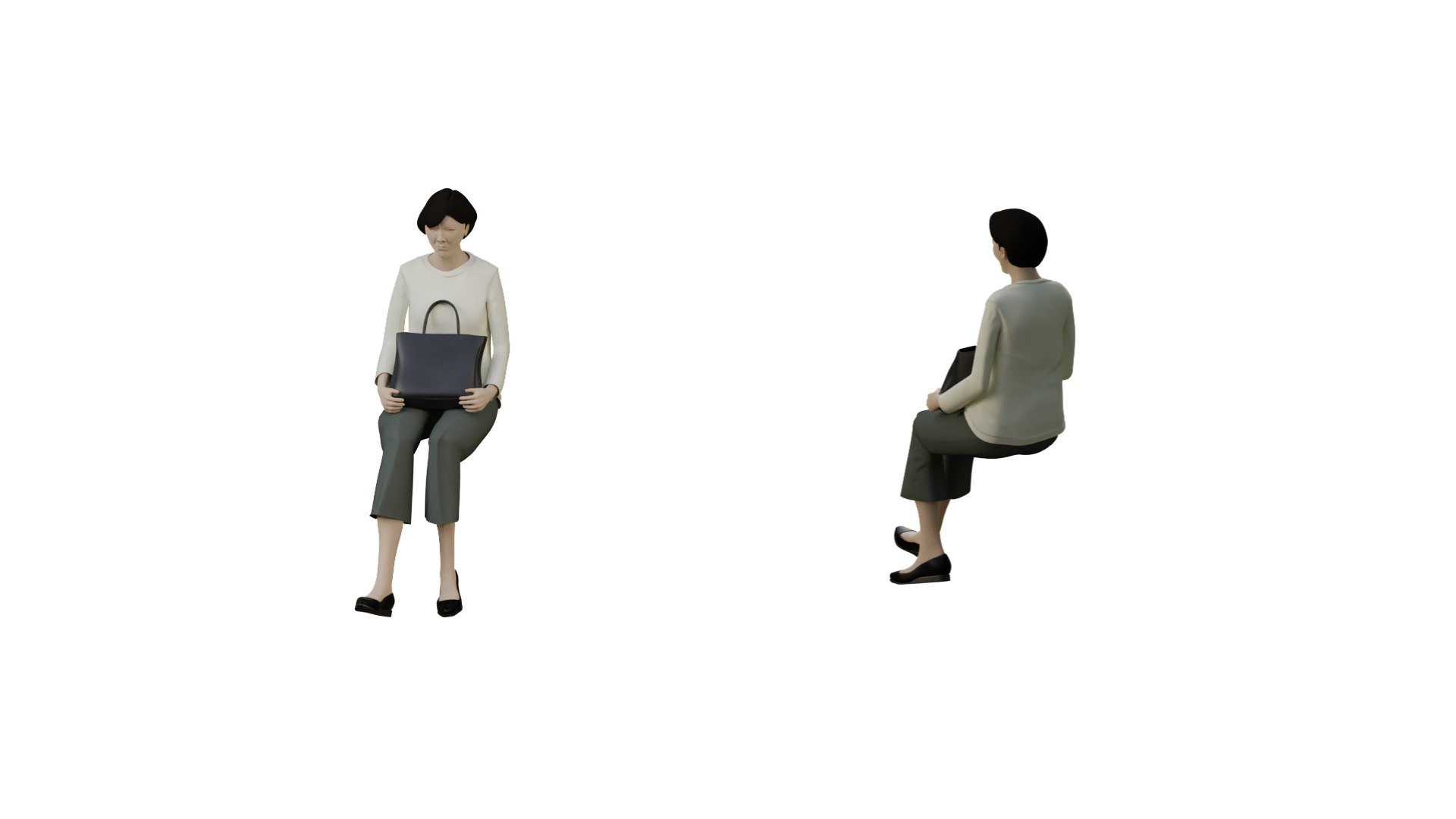 track driver man driving 3d model