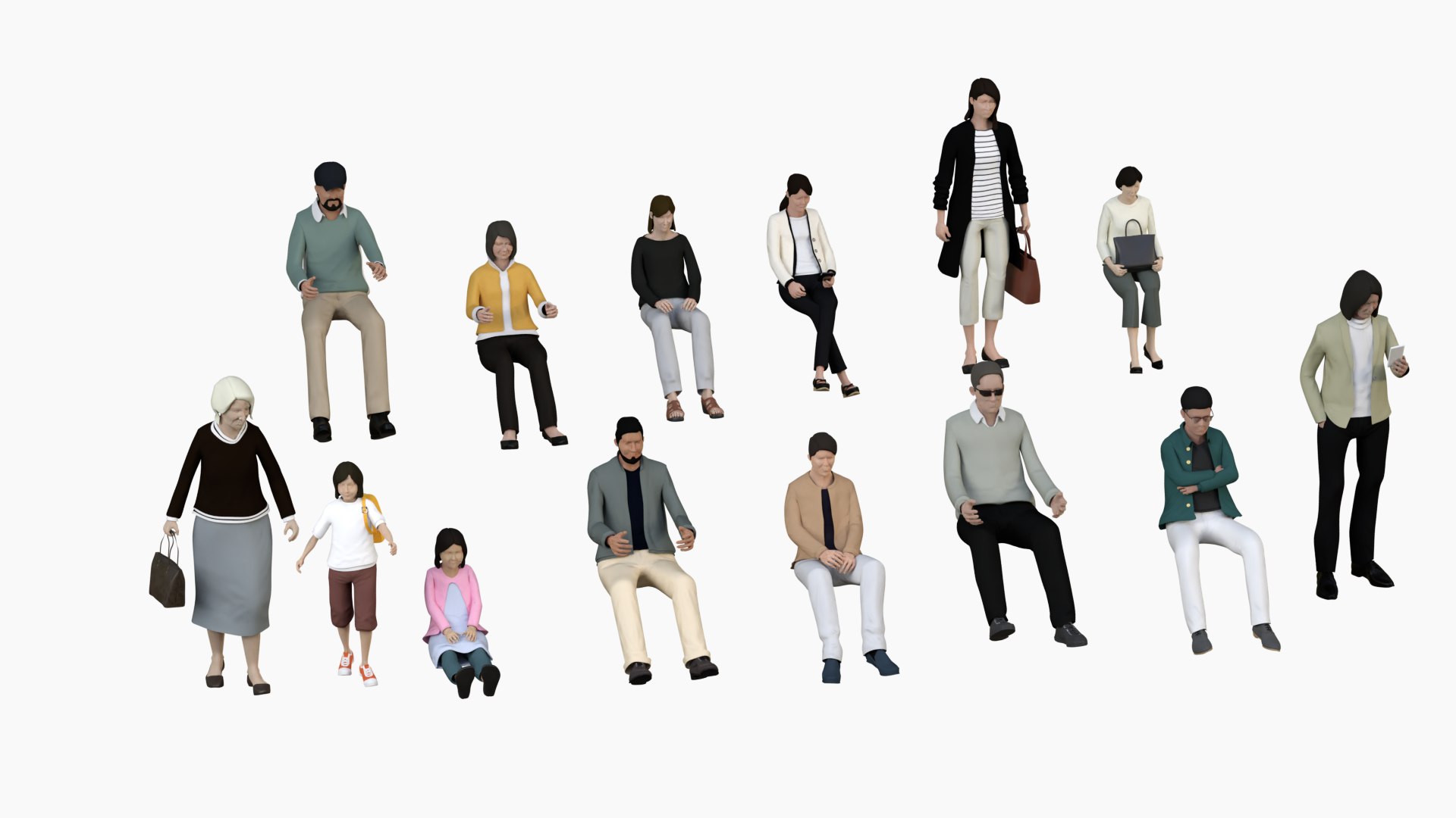 track driver man driving 3d model