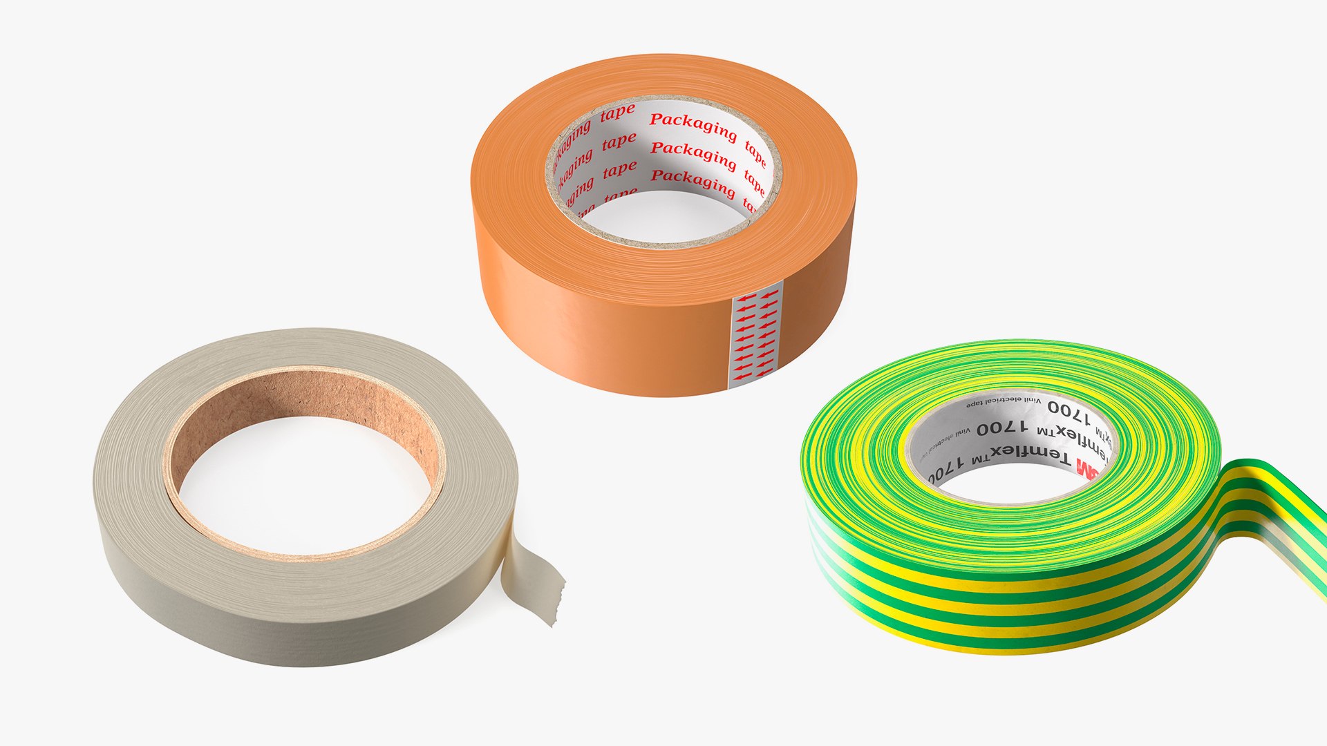 3D Scotch Tapes Collection - TurboSquid 2200443