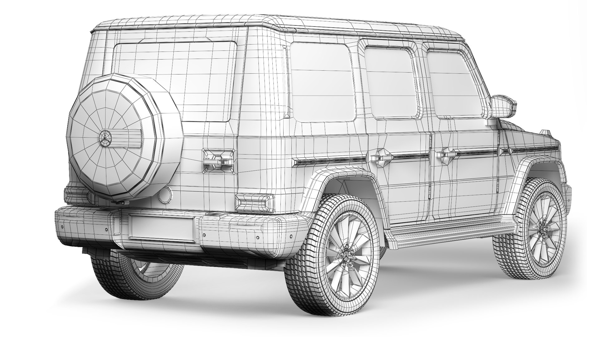 Mercedes-Benz G500 2019 3D - TurboSquid 1976793