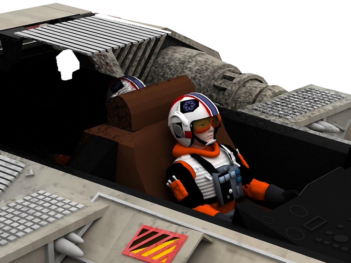 Star Wars Snowspeeder Snow 3D - TurboSquid 1627789