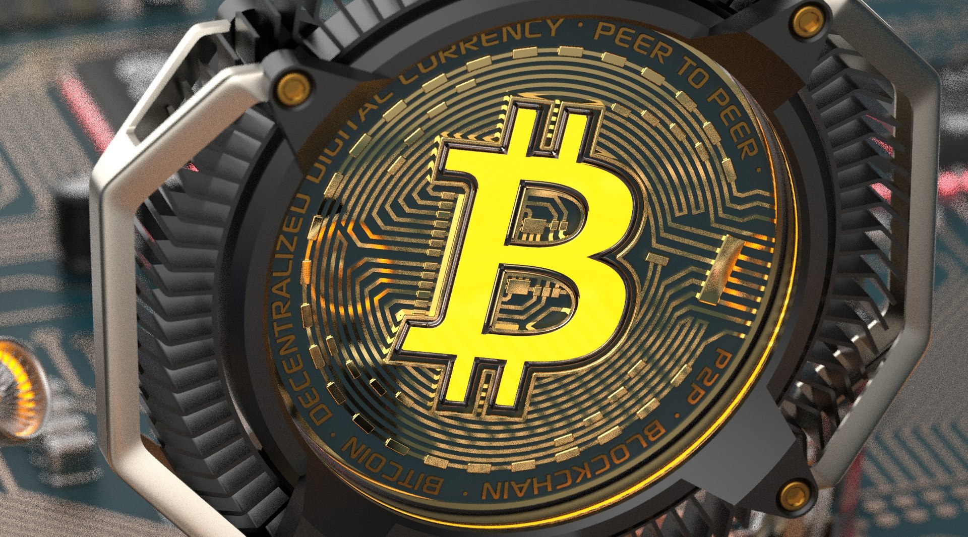 3D Bitcoin - TurboSquid 1714284