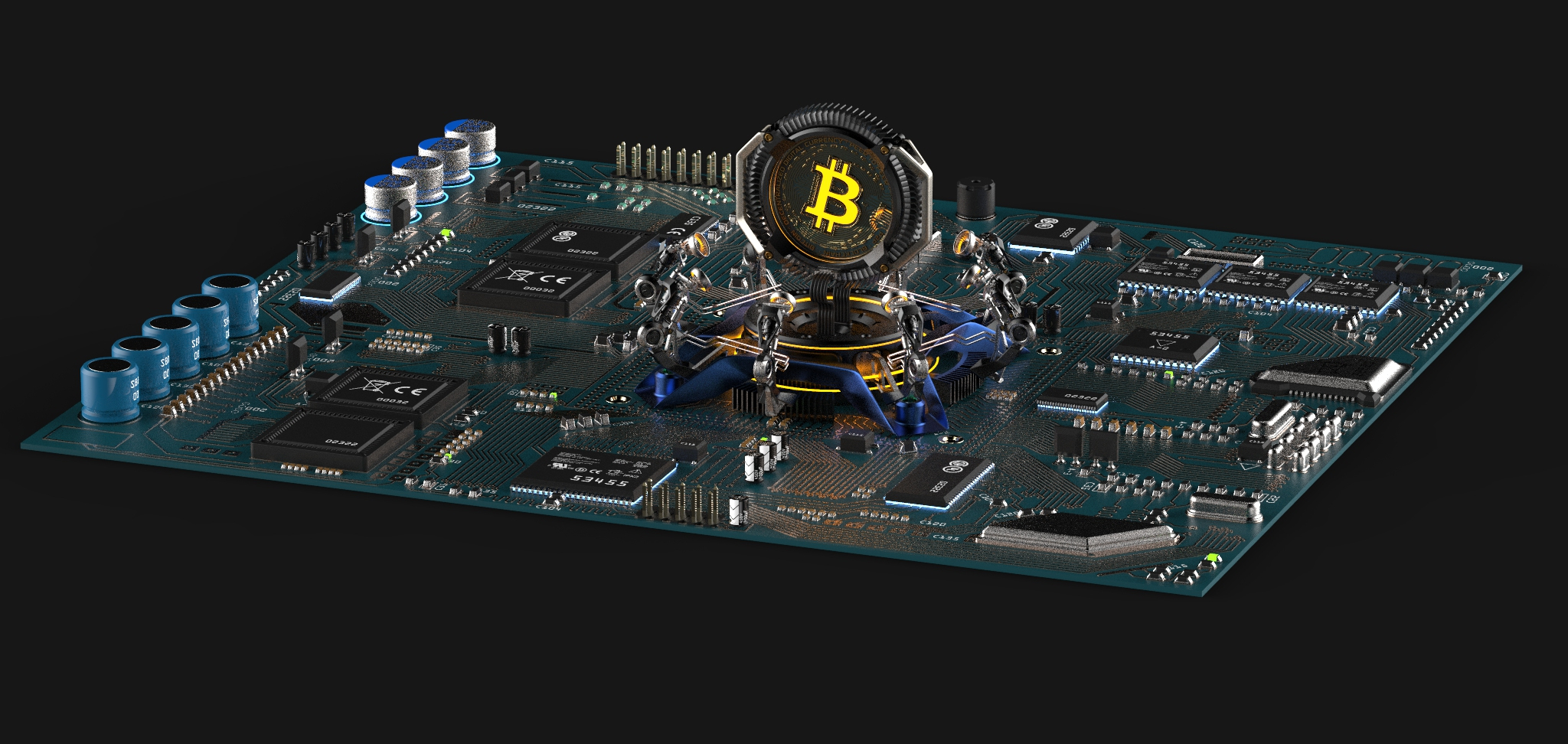 3D Bitcoin - TurboSquid 1714284