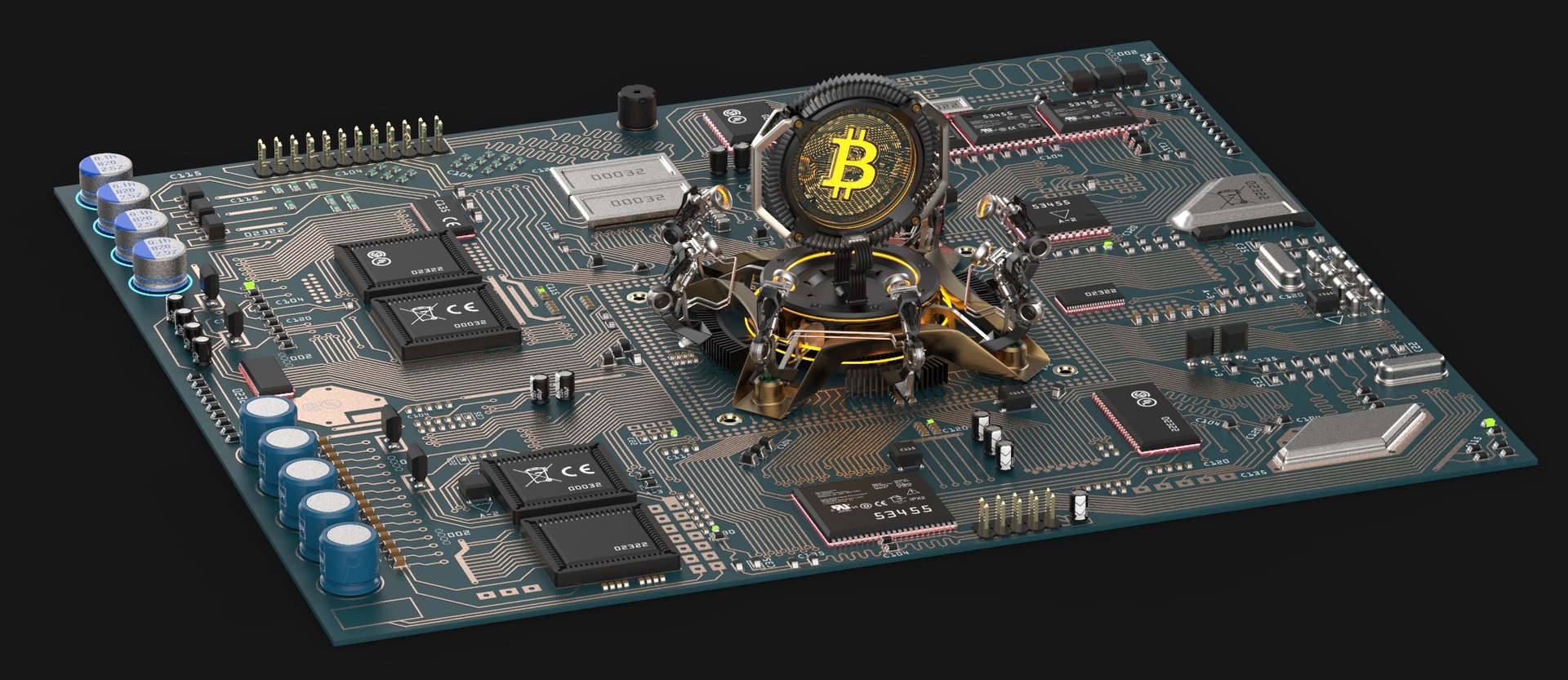 3D Bitcoin - TurboSquid 1714284
