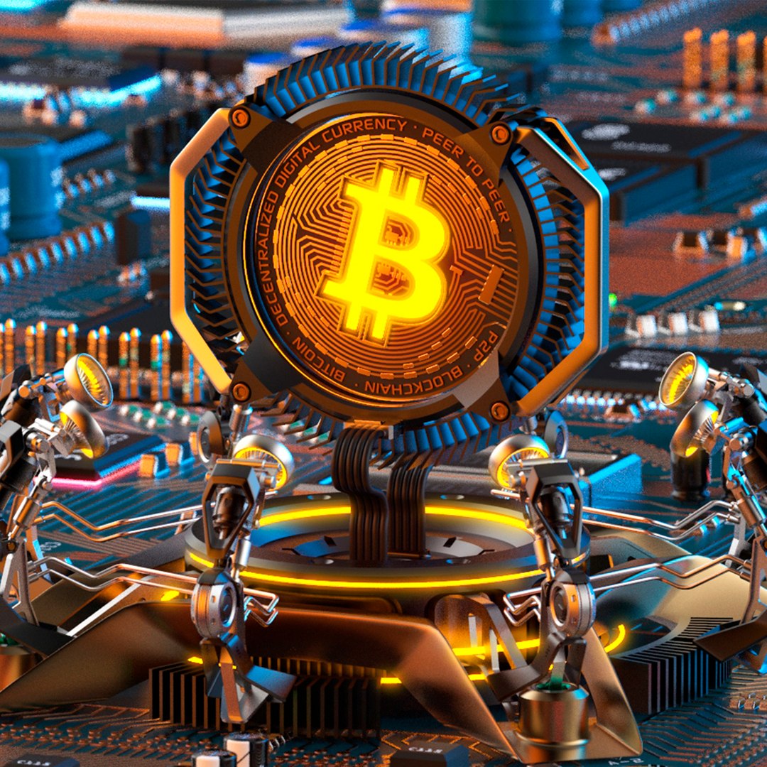 3D Bitcoin - TurboSquid 1714284
