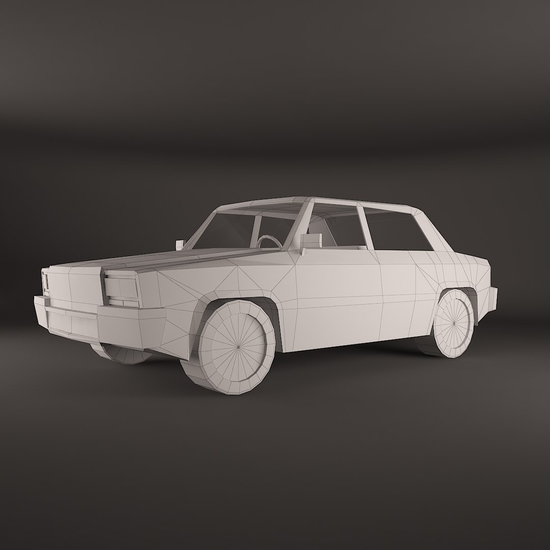 3d Simple Vehicle V2 Sedan