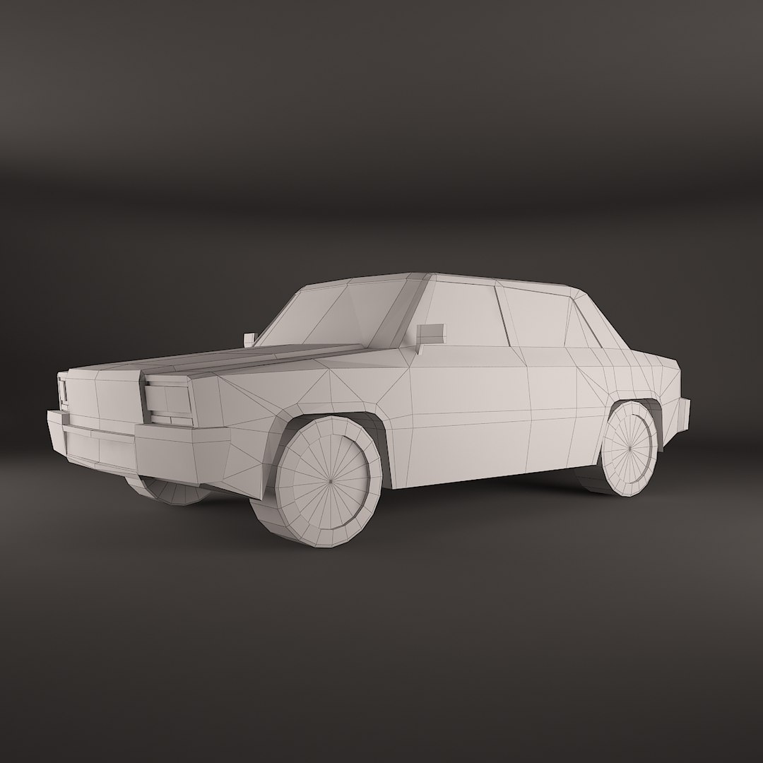 3d Simple Vehicle V2 Sedan