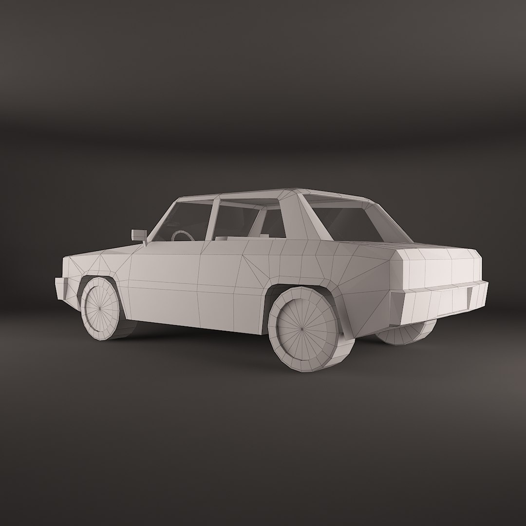 3d Simple Vehicle V2 Sedan