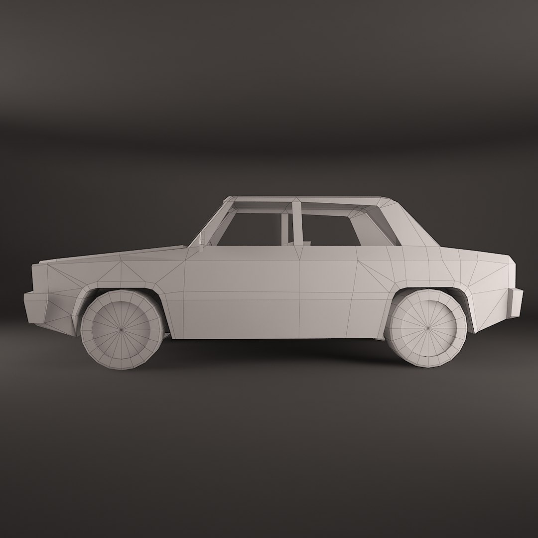 3d Simple Vehicle V2 Sedan